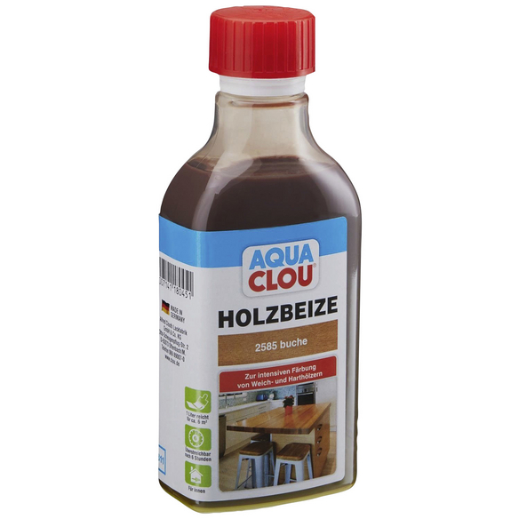 CLOU Holzbeize »AQUA«, Gebindegröße: 250 ml, buche - hagebau.at