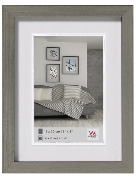 Walter Design Bilderrahmen, Construction Designrahmen, Silber, 30x40 cm ...