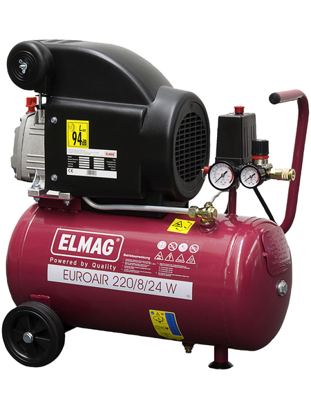 ELMAG Kompressor »EUROAIR«, 8 bar, Max. Füllleistung: 122 l/min ...